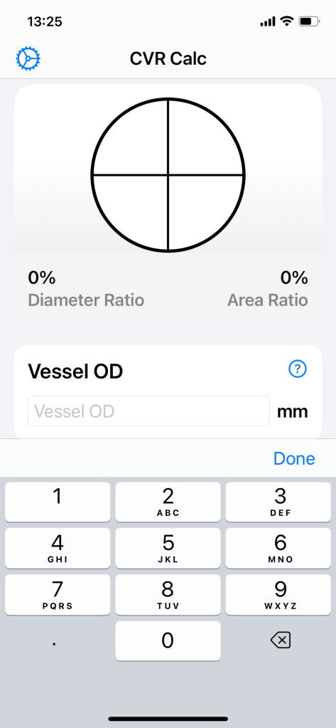 CVR Calc – Vascular Access – an evidence-based approach